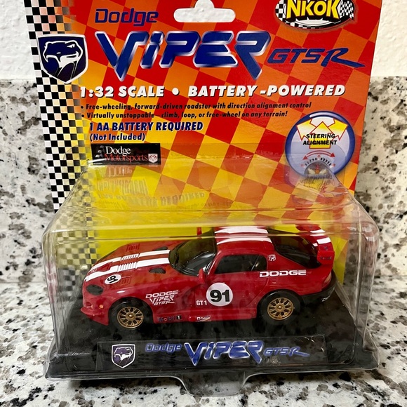 NKOK | Toys | Dodge Viper Battery Powered Gts Car | Poshmark